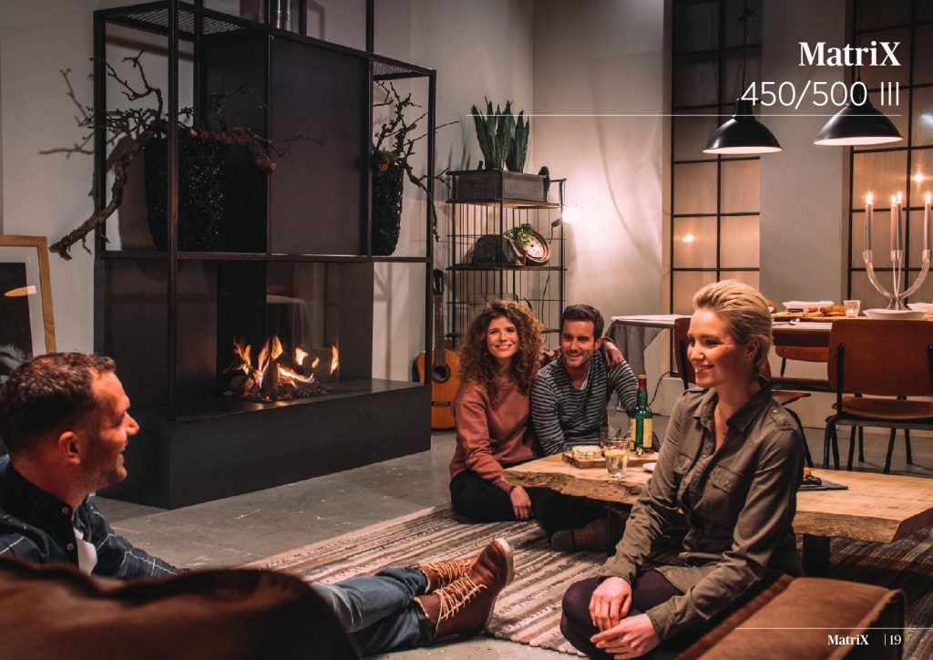 Matrix 450 / 500 III (U Tipi) - İzmir Şömine